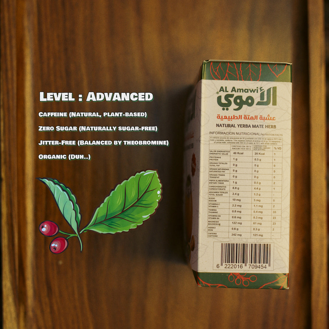 Al Amawi Yerba Mate (For Tereré) 250G – Drink Yerba NOW